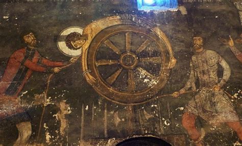 10 23 ნოემბერი წმ დიდმოწამე გიორგის ბორბალზე წამების დღე დაიცავი