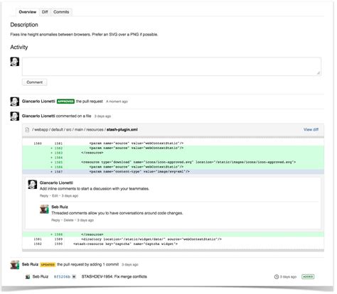 Stash 13 Enterprise Git Gets Social With Pull Requests Work Life By Atlassian