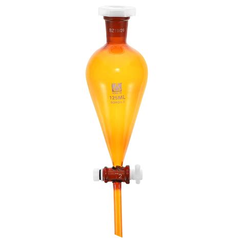 Buy 500ml Chemistry Laboratory Glass Pear Shaped Experimental Separatory Funnel Online At