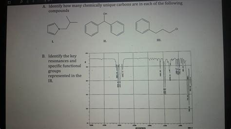 Solved Only One Structure Matches The Supplied Spectra