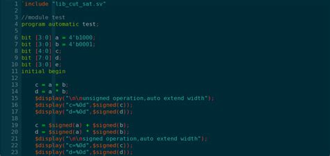 verilog 中signed和 signed 的用法 csdn博客
