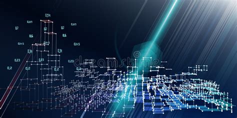 3d Diagram Analysis Algorithms Abstract Analysis Infographics