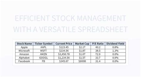 Maximizing Stock Control With A Flexible Spreadsheet Solution Excel Template Free Download