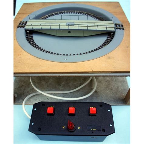 Antons Trains Ho 60ft Well Type Nswgr Turntable Digital Stepper Motor