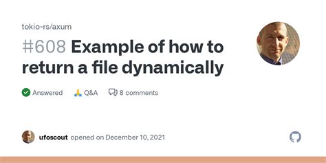 Example Of How To Return A File Dynamically · Tokio Rs Axum