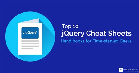 Top 10 Jquery Cheat Sheet Templatetoaster Blog
