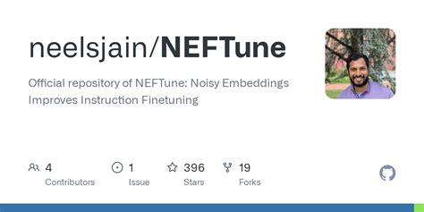 Github Neelsjain Neftune Official Repository Of Neftune Noisy Embeddings Improves
