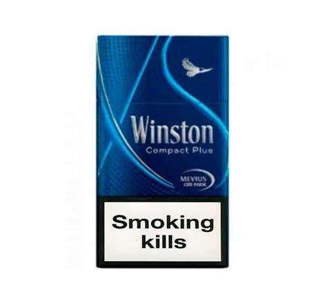 Winston Compact Plus Blue With International Shipping Heat Tobaccocom