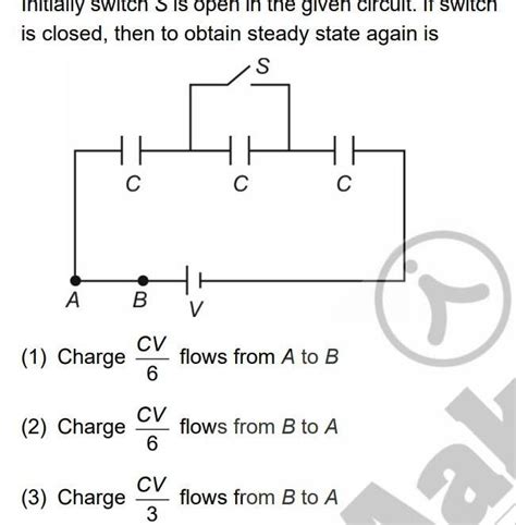 [answered] initially switch s is open in the given circult if switch is