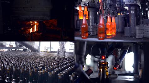 玻璃厂玻璃瓶啤酒瓶生产制作工艺视频素材下载编号5155362光厂vj师网