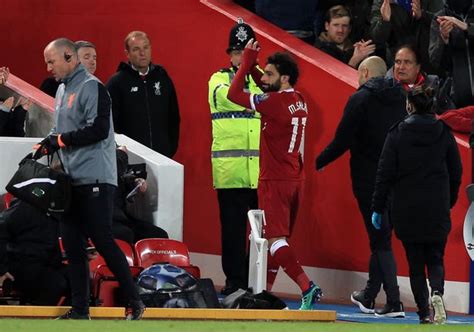 What Mohamed Salah Said To Jurgen Klopp After He Was Forced Off Injured
