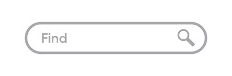 Premium Vector Simple Cursor Click On Outline Search Bar Concept Of