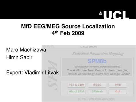 Ppt Mfd Eeg Meg Source Localization 4 Th Feb 2009 Powerpoint Presentation Id 3276742