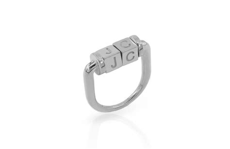 Rolling Cube Ring By Anna Lou Of London