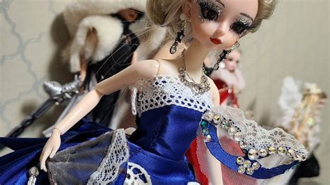 인형의 무한한변신 가면무도회장 그녀 인형만들기 인형놀이 리페인팅 인형옷만들기 Youtube