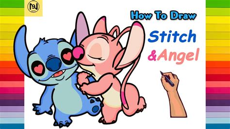 How To Draw Stitch And Angel