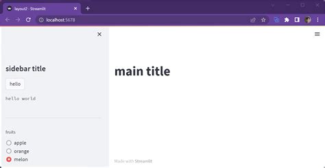 Streamlit入門 5レイアウト Future Coders Streamlit入門 5レイアウト Future Coders