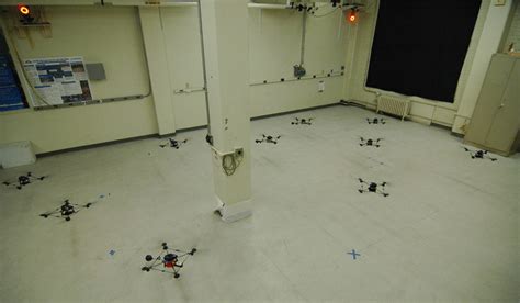 5 Eight Autonomous Quadrotors Relying On An External Positioning