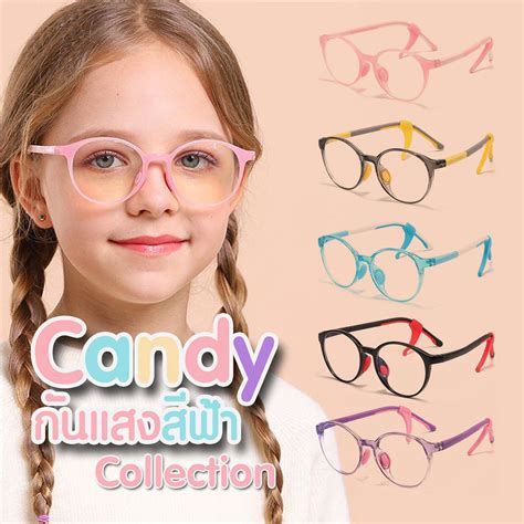 Candy Blue Light Collection แว่นกันแสงสีฟ้าเด็ก Blueblock แบรนด์