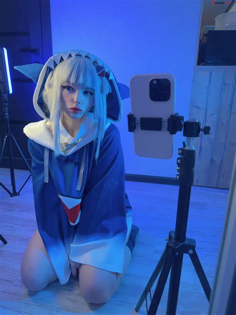 Pudding Desu Cosplay Gawr Gura Hololive Photos Cosplaytele