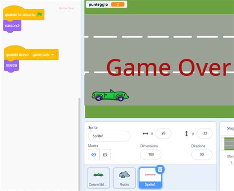 Gioco Di Macchine Con Scratch Coding Creativo Tutorial Sui