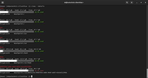 Visualize Disk Space Usage With Vizex In Linux Ostechnix