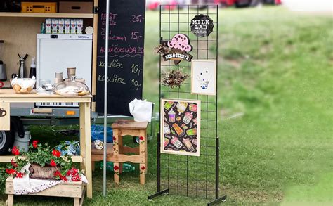 7riversart Black Wire Grid Display Legs Set Of 2 For Use With Any Existing 2w