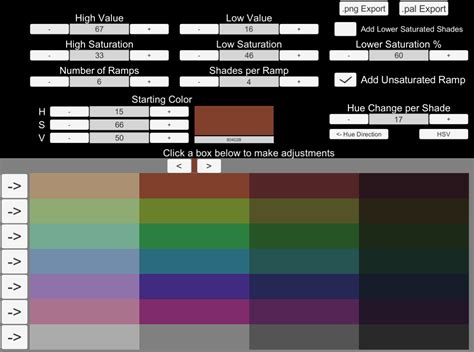 Инструмент Pixel Art Palette Builder 4 DevsDay ru