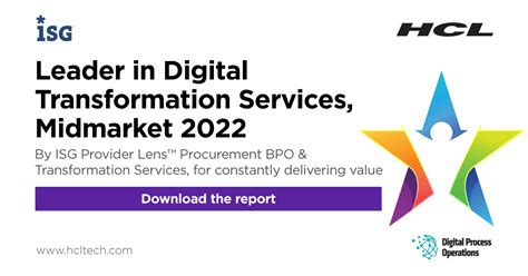 Hcltech On Linkedin Hcltech Named As A Leader In Isg Provider Lens™ Procurement Bpo And…