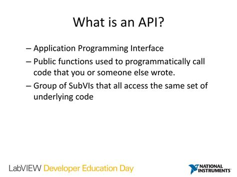 Ppt Creating And Managing Reusable Code In Labview Powerpoint
