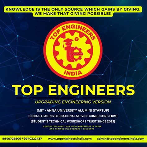 Top Engineers India An Educational Service Firm Started By Mit Anna University Alumni Top