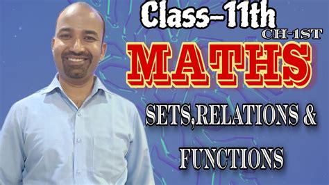 Maths Class 11th Sets Relations And Functions Ch 1 Tejpratap Sir Vsajaipur Vsaeduhub