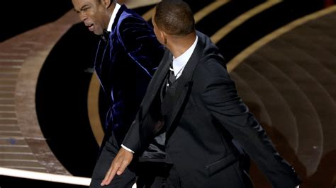 Will Smith Slaps Chris Rock In Most Shocking Oscars Moment In History
