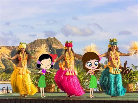Blythe And Youngmee Hula Dance At The Luau Show By 1543ghbnuy On Deviantart