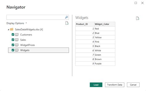 Power Bi 2023 Multiple Data Tables