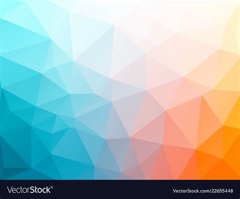 Color Triangular Abstract Background Royalty Free Vector