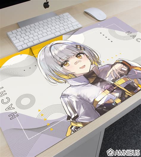 HACHI 緜先生 描き下ろしイラスト HACHI タクティカルファッションver プレイマット AMNIBUS アムニバス