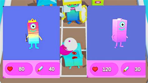 merge number block run max level gameplay number cube merge run n