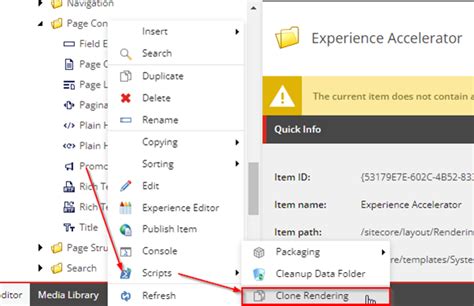 SXA Clone Rendering Blogs Perficient