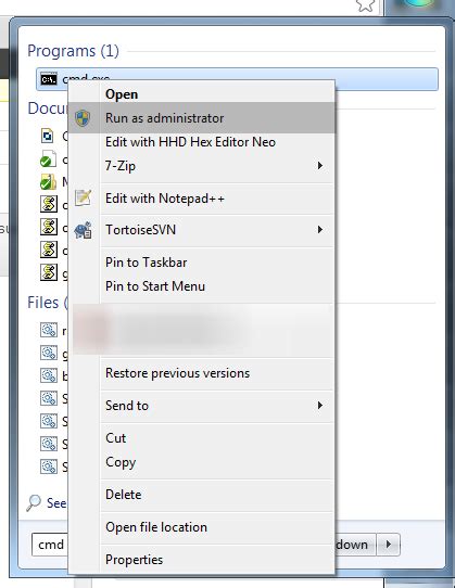 Cmd Run As Administrator Pragmateek