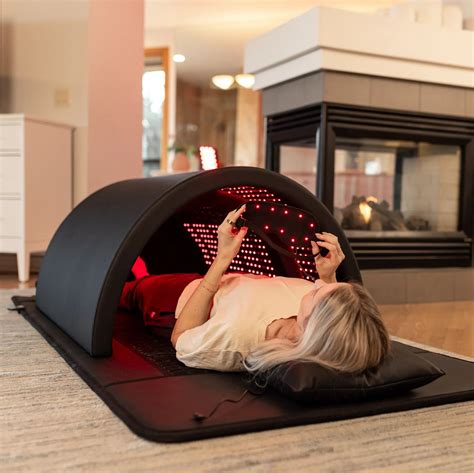 Full Spectrum Infrared Sauna Dome With Red Light And Pemf 0 Emf And Elf
