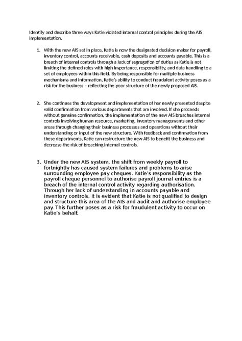 week 10 quiz week 10 quiz response identify and describe three ways