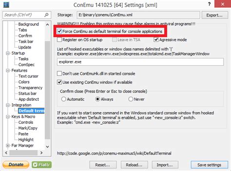 Auto Attach New Consoles To Conemu Super User
