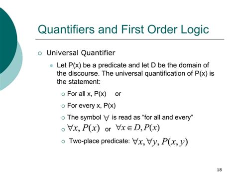 Mathematical Logic Part 1 Ppt Physics Science