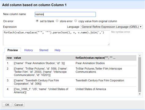 What Grel Expression Is Used To Get Json Values From Cell In Openrefine Stack Overflow