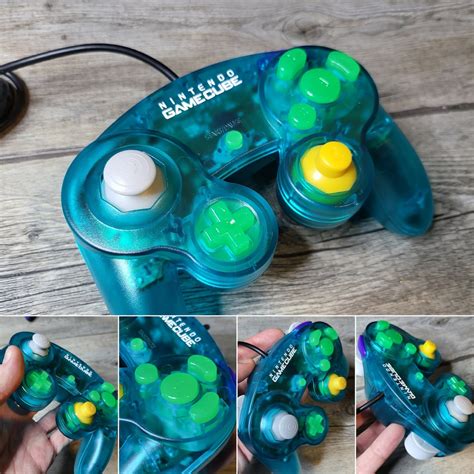 Controller Gamecube Joystick Custom Game Cube Gbc Pad Etsy