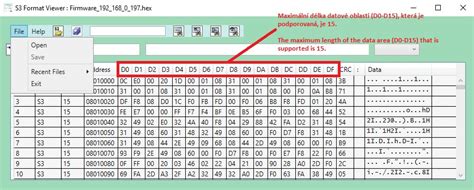 Srecord S3 Format Viewer
