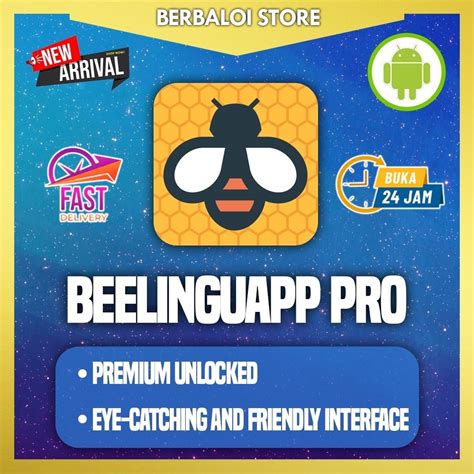 [fast Send] Beelinguapp Mod Lifetime Warranty And Latest Version Android App Shopee Malaysia