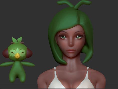 Ally Meowsparky Grookey Fan Art