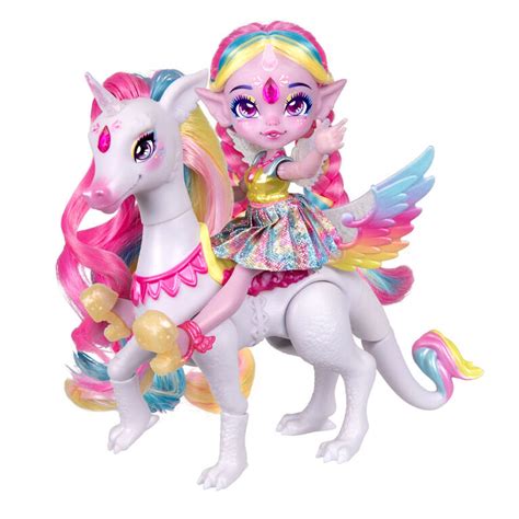 Magic Mixies Pixlings And Pegacorn Pack Unia The Unicorn Pixling And Rainbow Star The Pegacorn